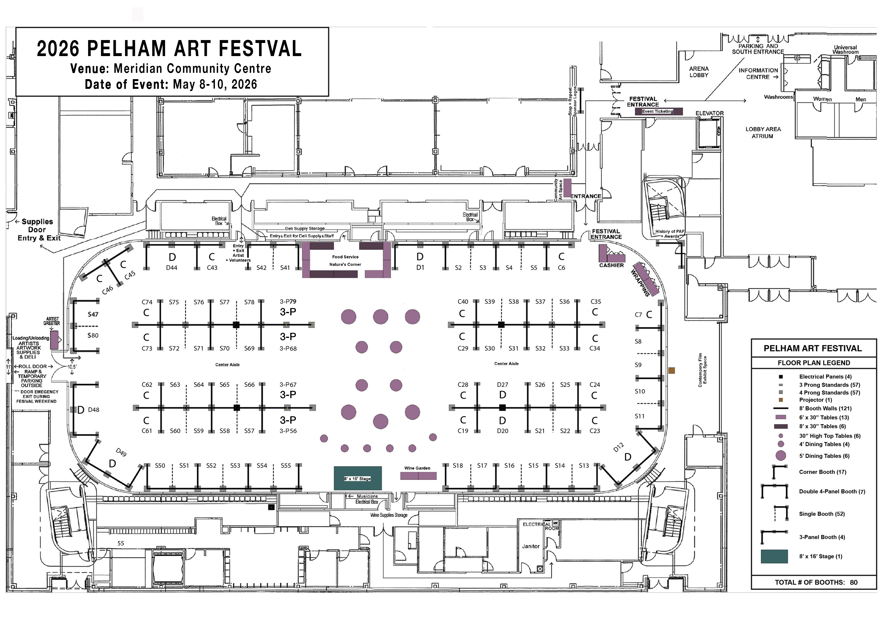 Perfect blend of delicious food – Pelham Art Festival